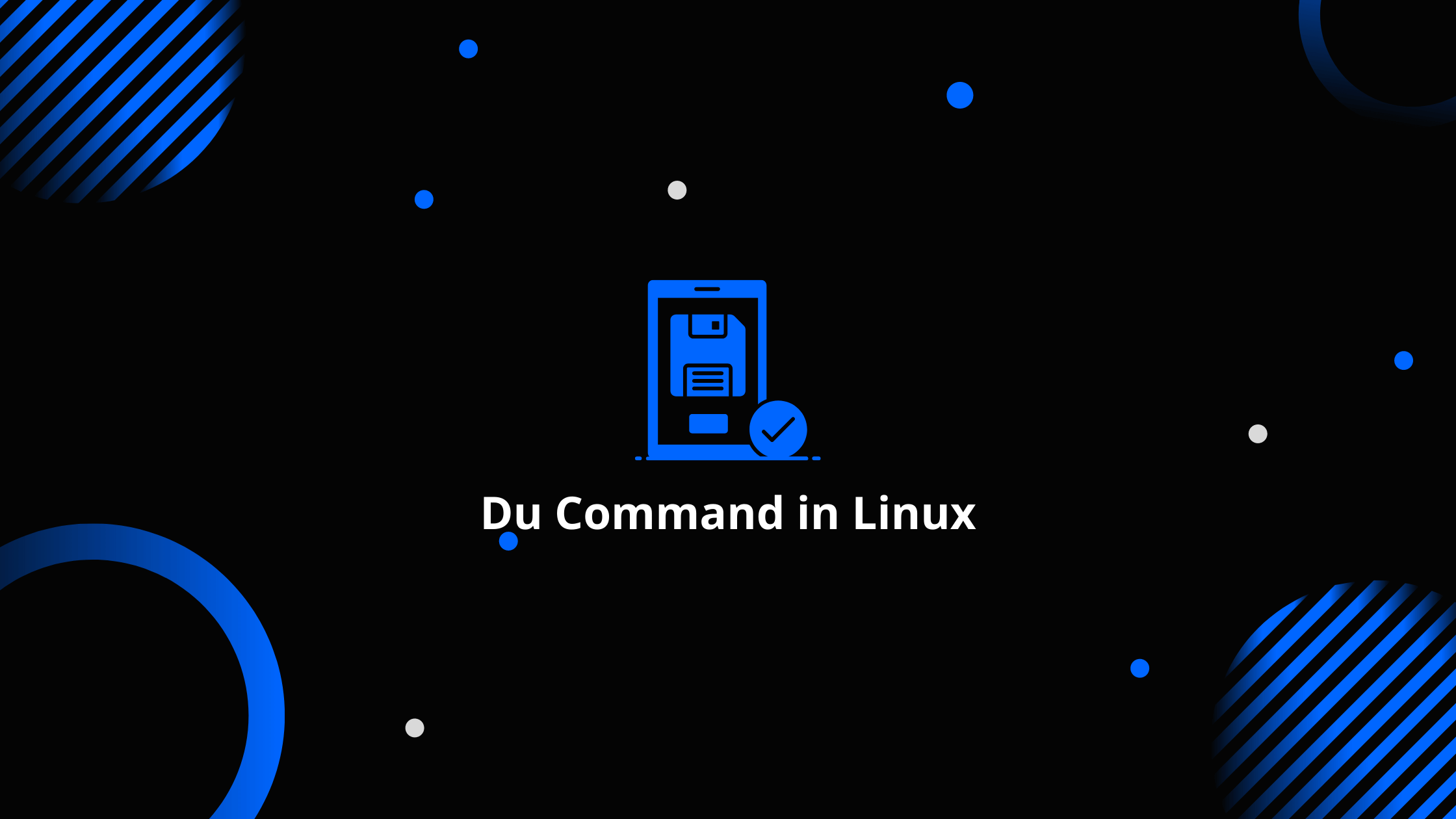 Du Command in Linux