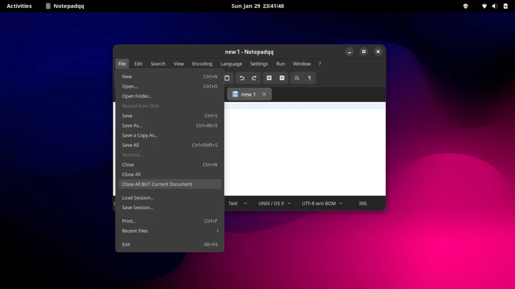 How to Download, Install and Configure NotepadQQ on Linux