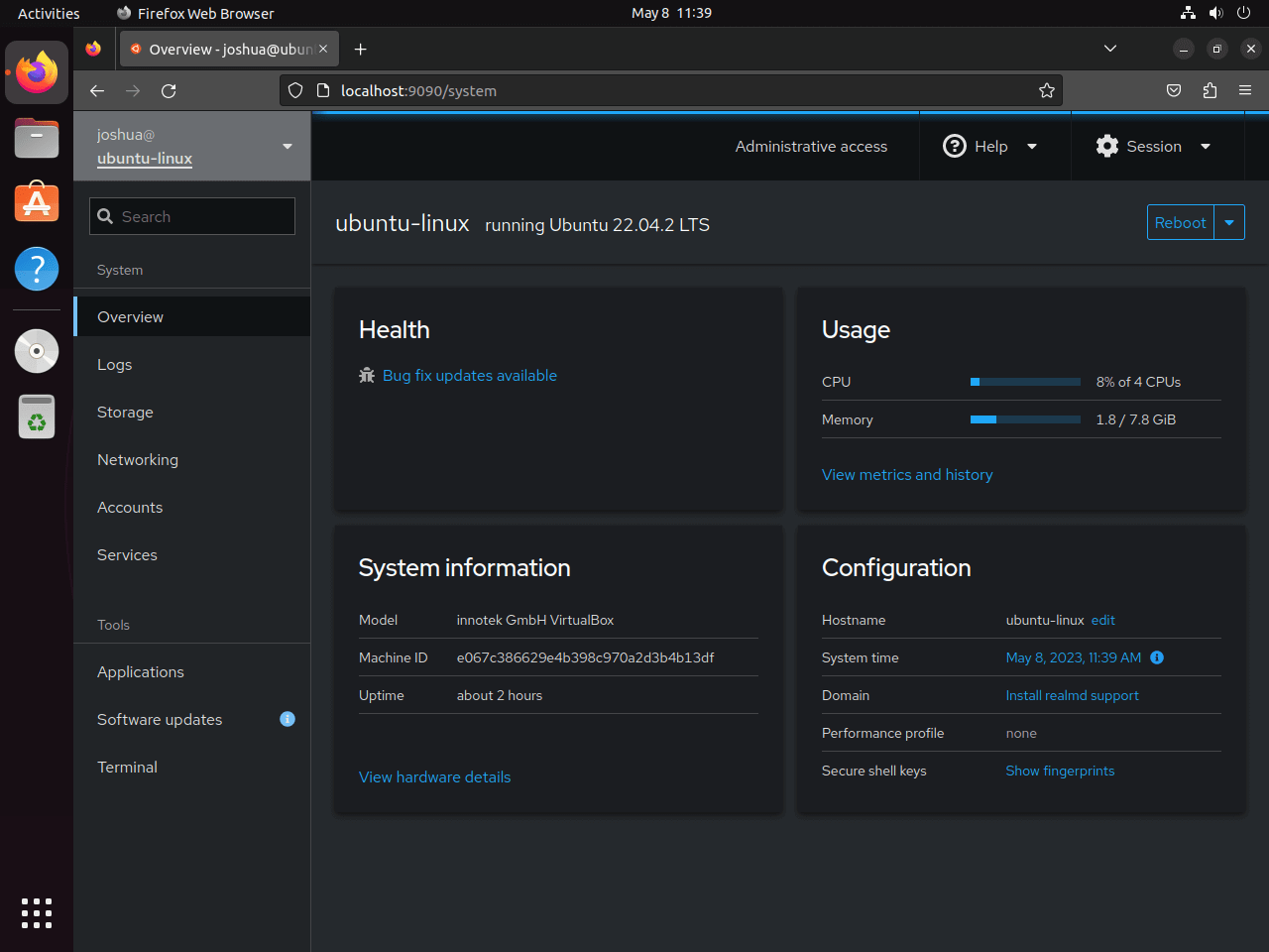 How to Install Cockpit on Ubuntu 22.04