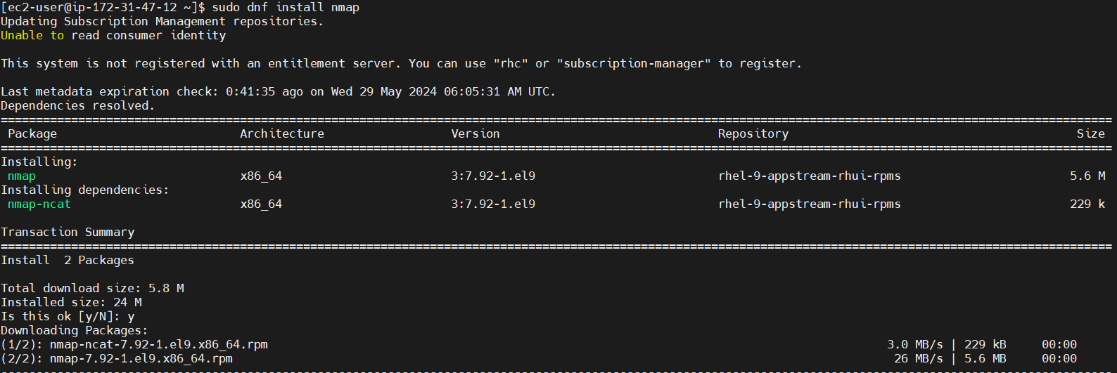 How to Install Nmap on AlmaLinux 9