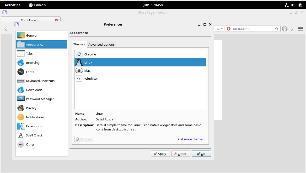 How to Install Falkon Browser on Debian 12