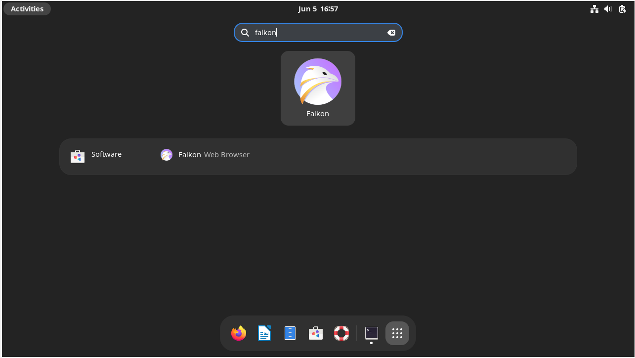 How to Install Falkon Browser on Debian 12