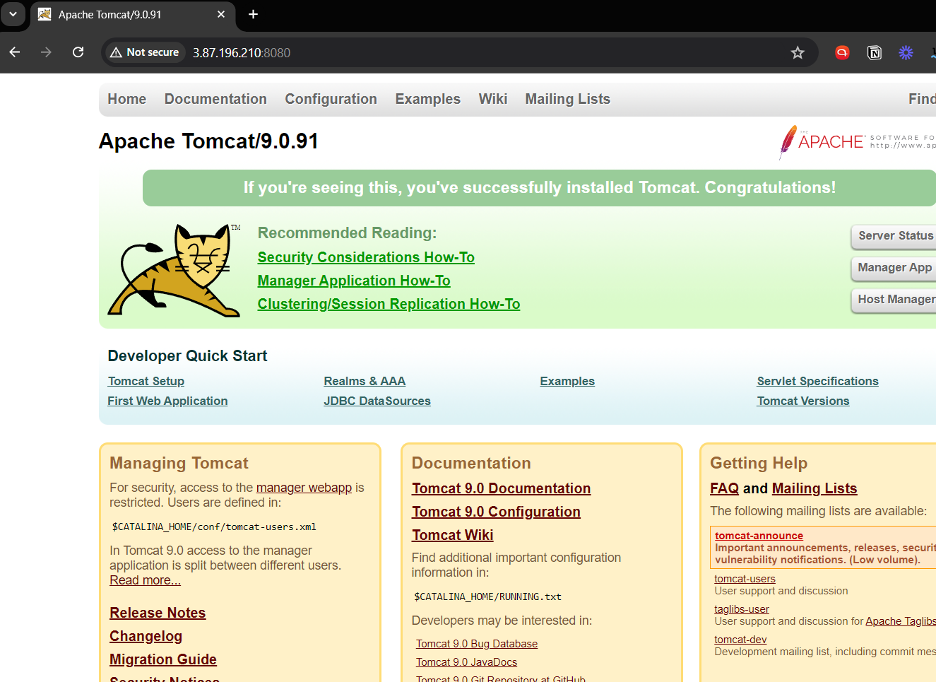 How to Install Tomcat 9 on Ubuntu 24.04
