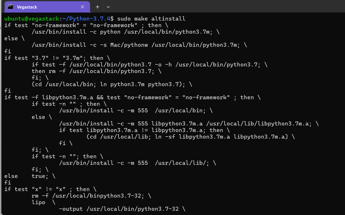 How to Install Python 3.7 on Ubuntu 24.04
