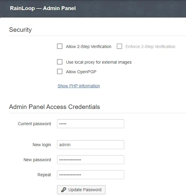 Steps to Install Rainloop Webmail on Ubuntu 22.04