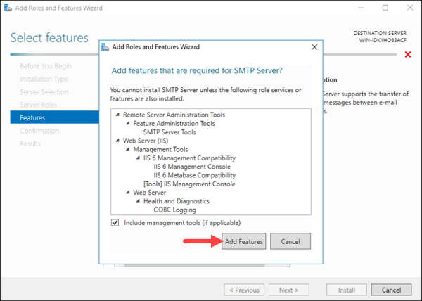 How to Install and Configure SMTP Server on Windows
