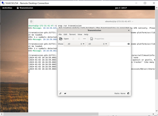 How to Install Transmission on Ubuntu 22.04