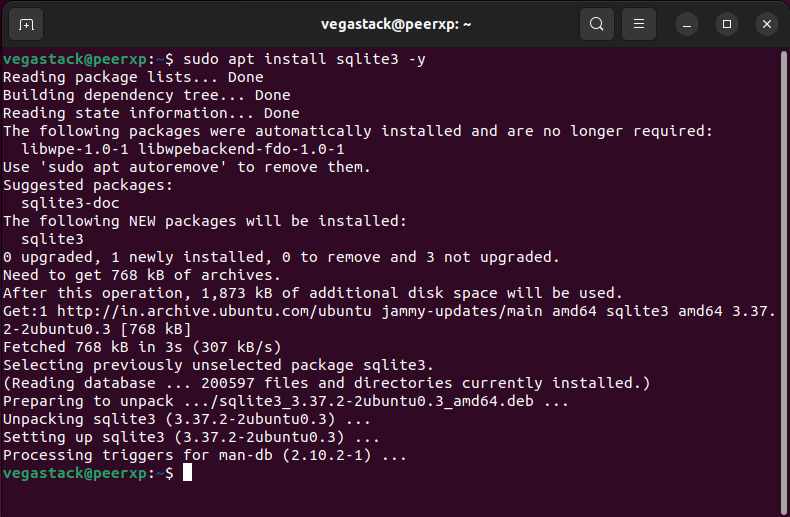 How to Install SQLite 3 on Ubuntu 22.04