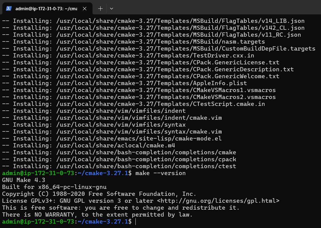 How to Install CMake on Debian 12