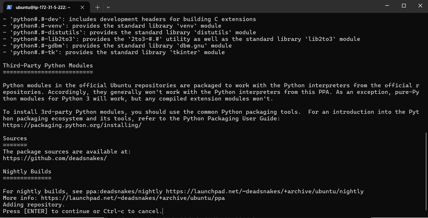 How to Install Python 3.12 on Ubuntu 22.04