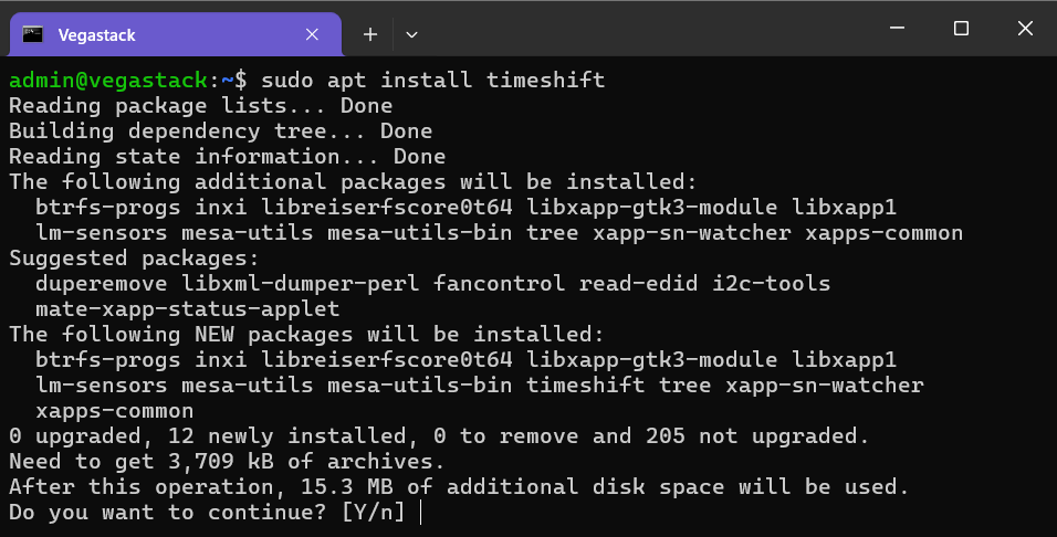 How to Install Timeshift on Ubuntu 24.04