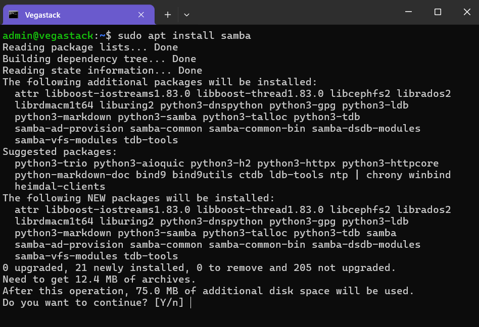 How to Install and Configure Samba on Ubuntu 24.04