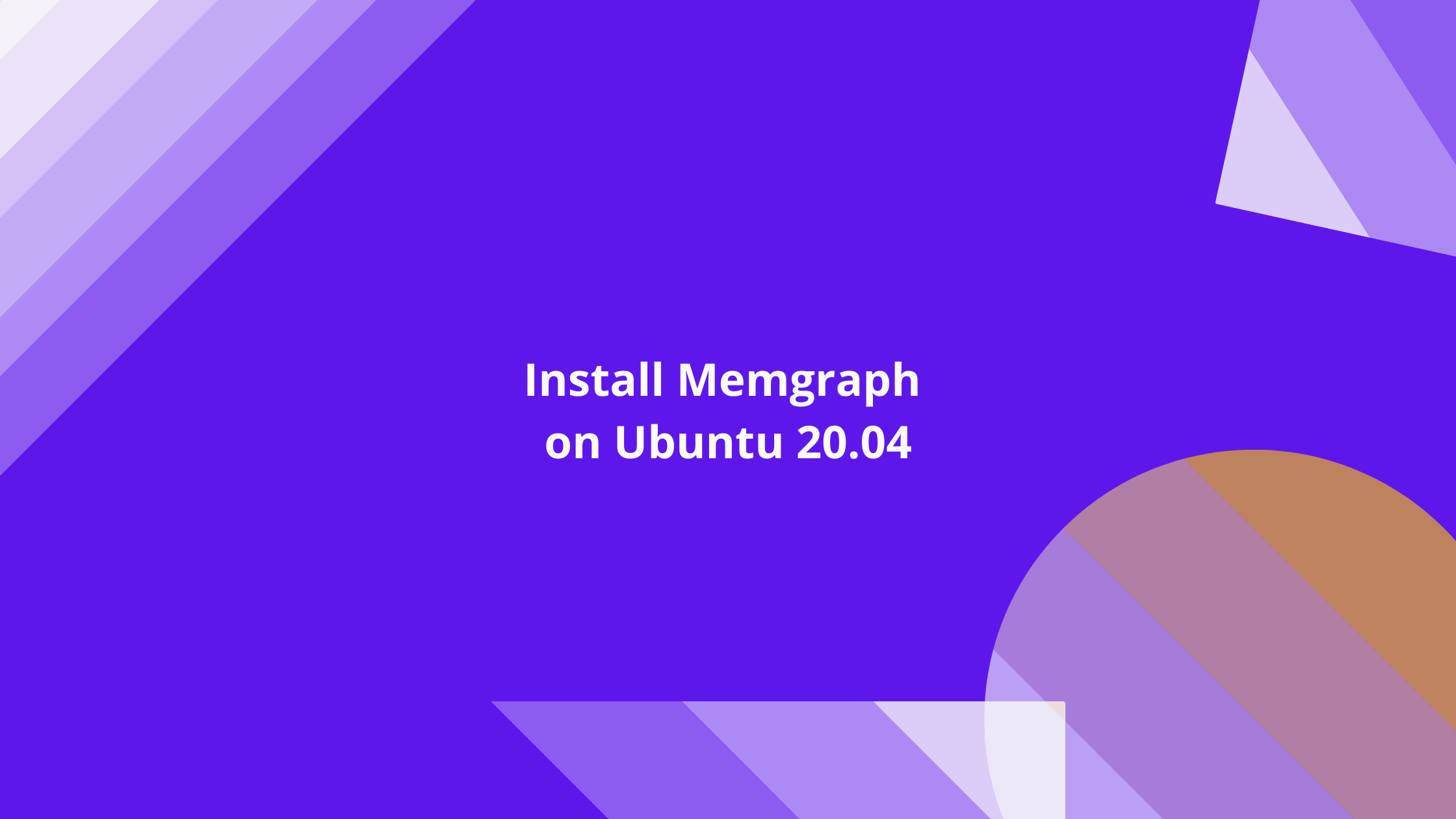 How to install Memgraph on Ubuntu 20.04