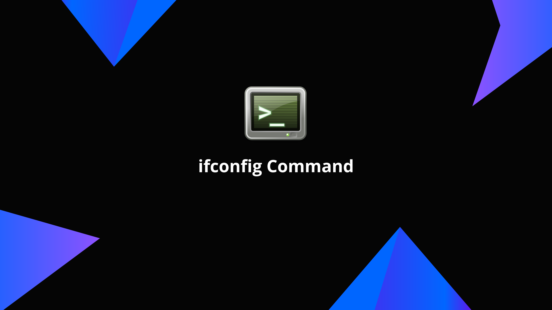 Linux ifconfig Command